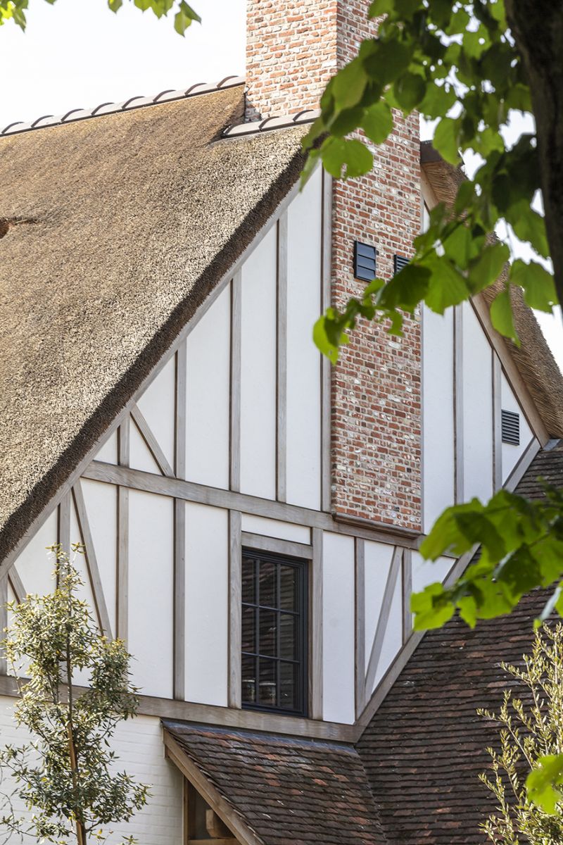 Kalei gevel Sint-Martens-Latem | Vandeweege, groothandelaar verven ...